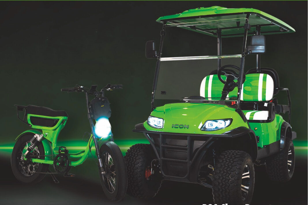 ICON® EV GOES LITHIUM! - Golf Car Advisor